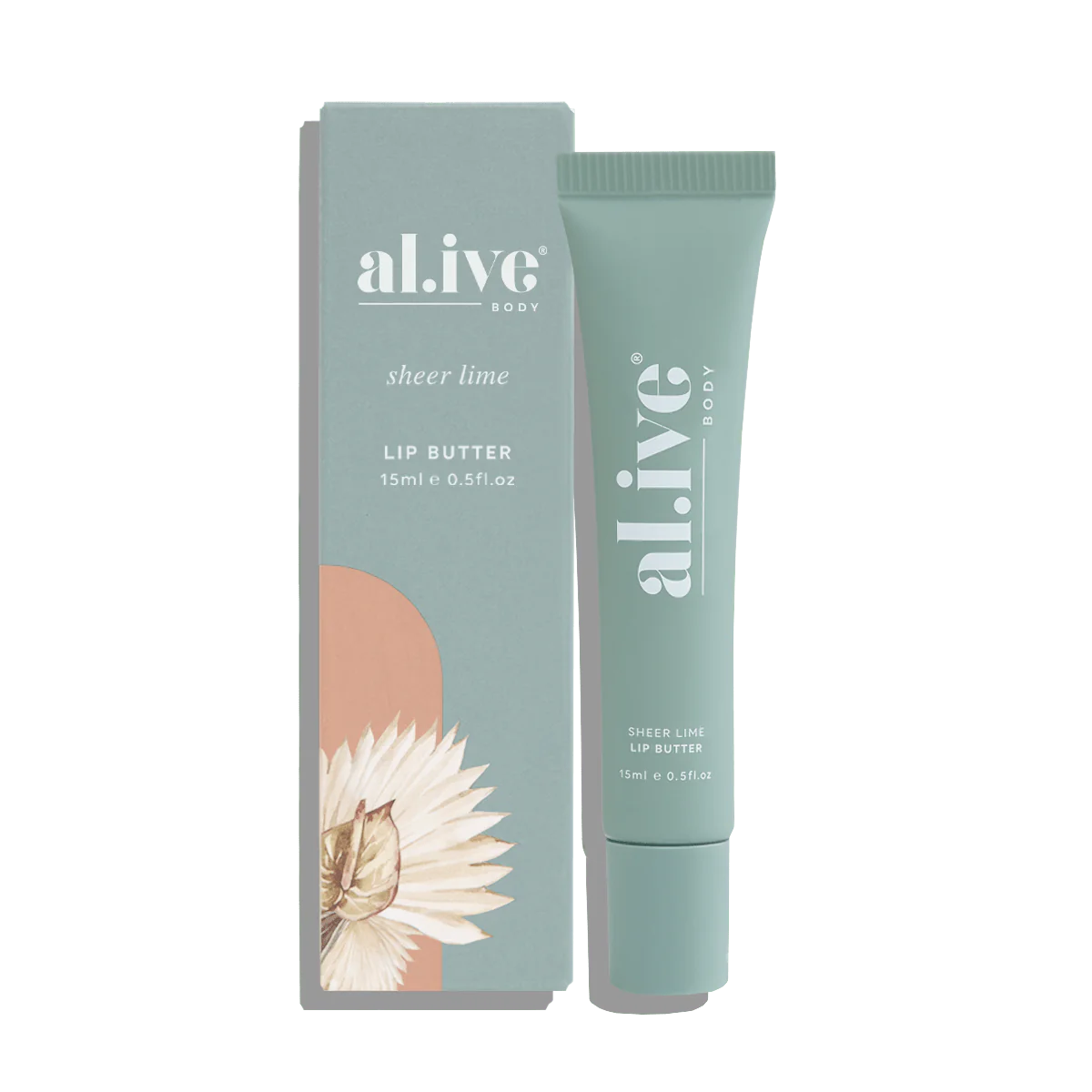 Al.ive - Sheer Lime Lip Butter - Rustic Heart